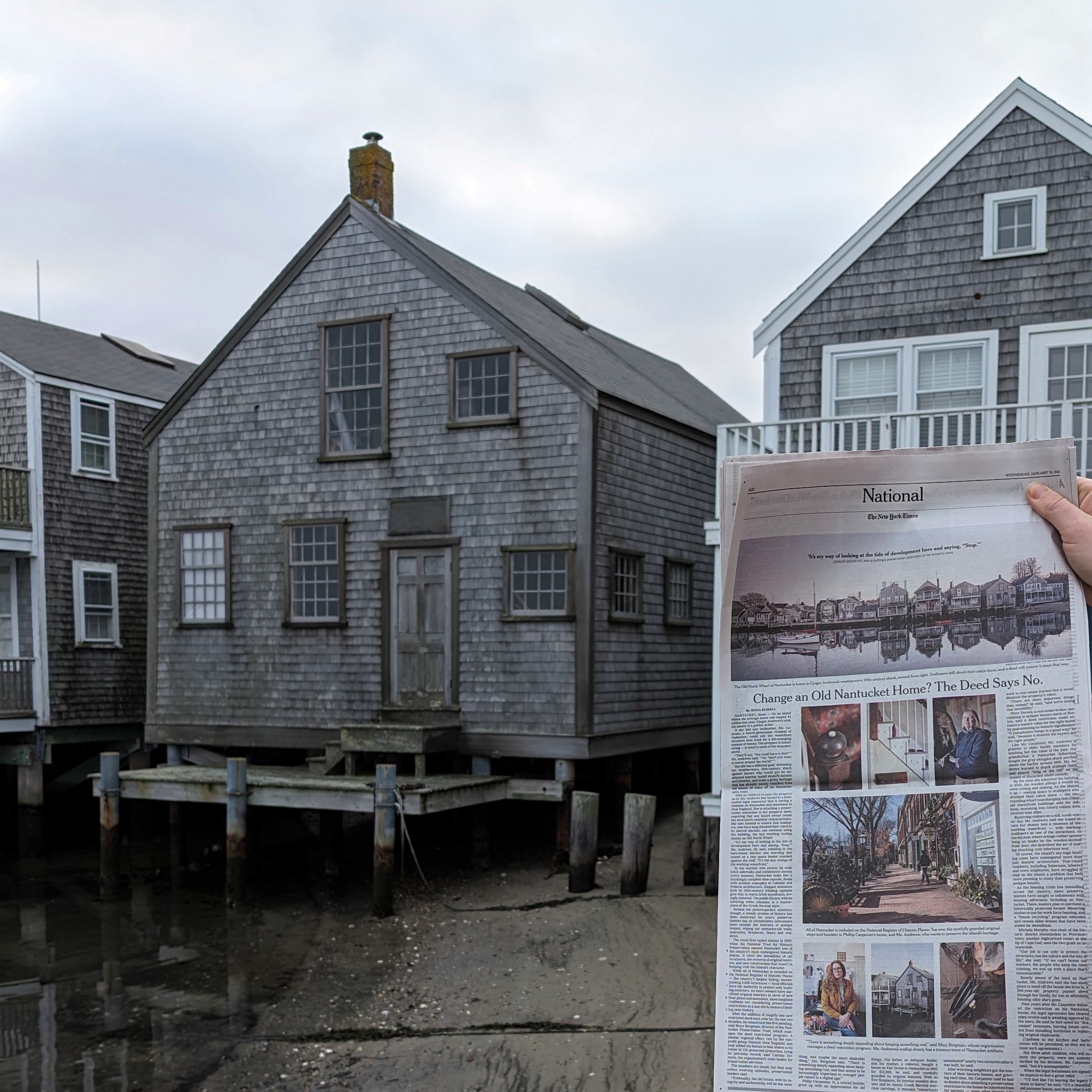 NPT featured in the New York Times - Nantucket Preservation Trust